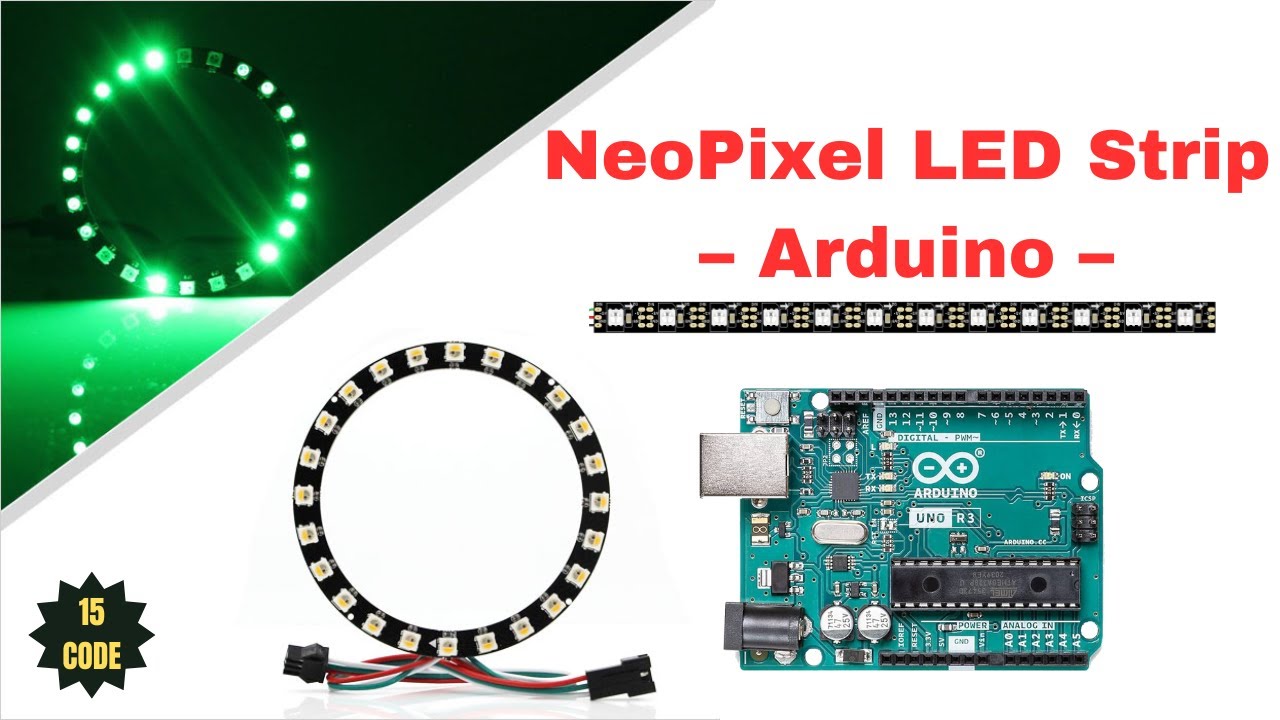 Create Colorful Led Patterns With Arduino And Neopixels Youtube