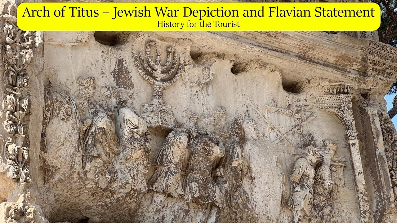 Arch of Titus – Jewish War Depiction and Flavian Statement - YouTube