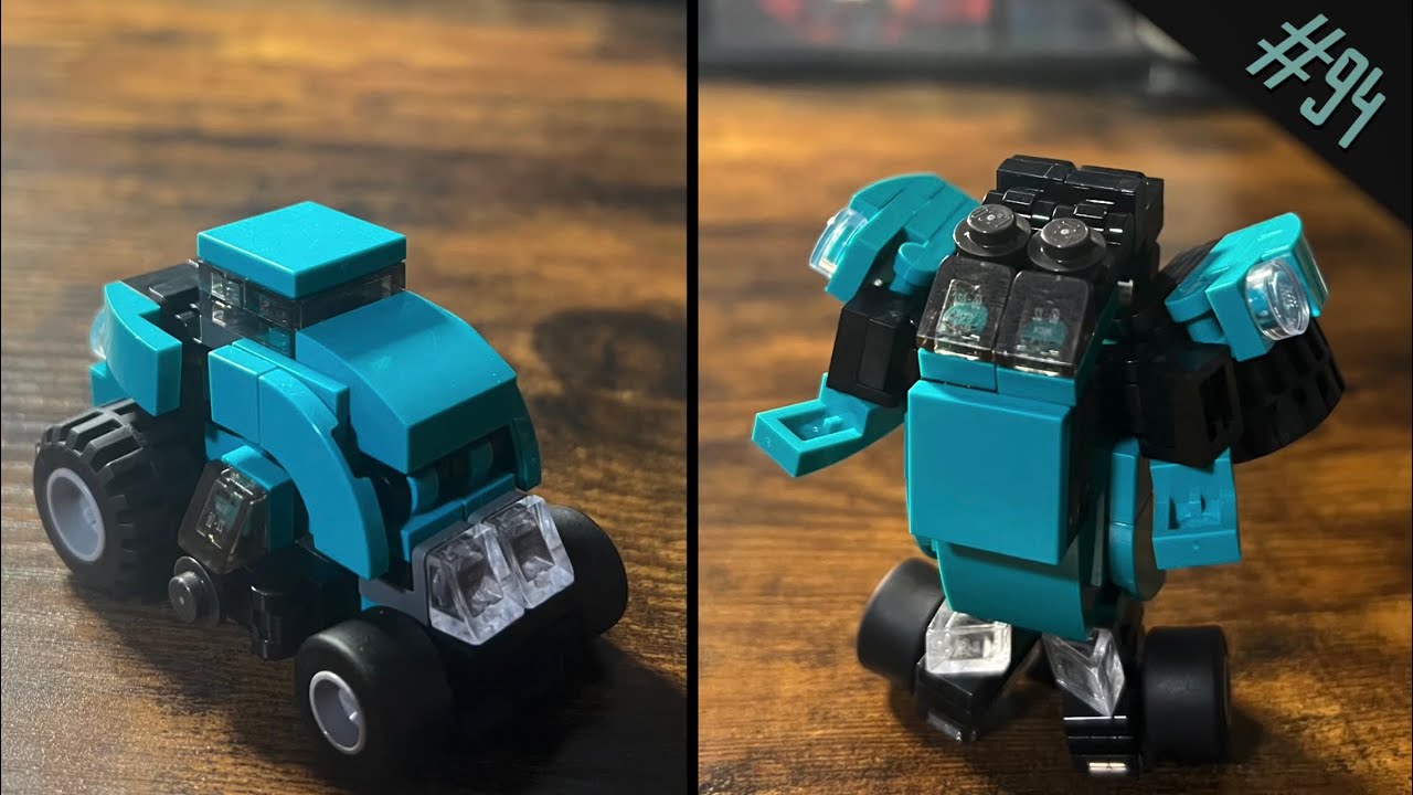 Tractor Transformer! (LEGO Transformers #94) - YouTube