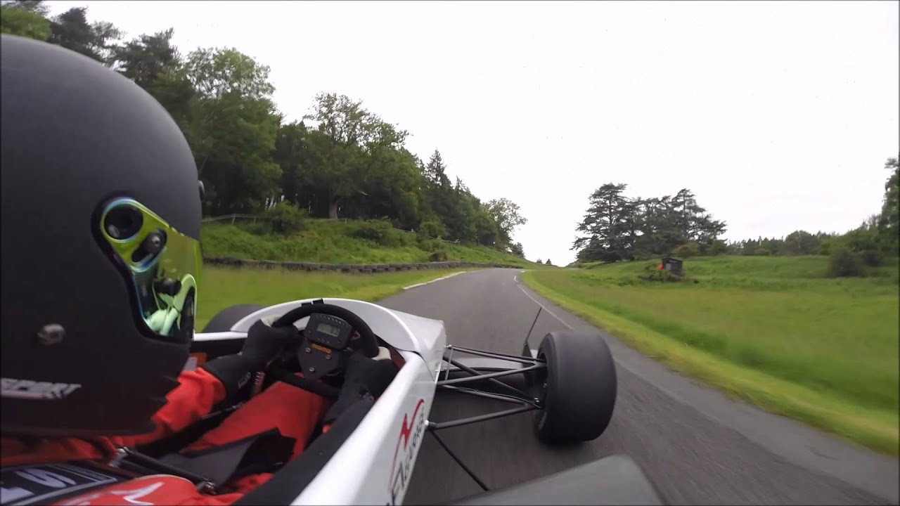 Zach Zammit in his Empire Evo @ Loton Park 1st timed run - YouTube