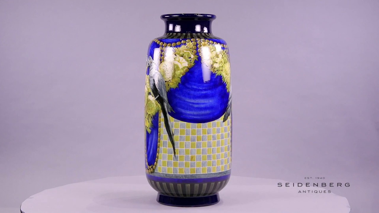A Rare Sevres Painted Porcelain Parrot Vase, circa 1925 - YouTube