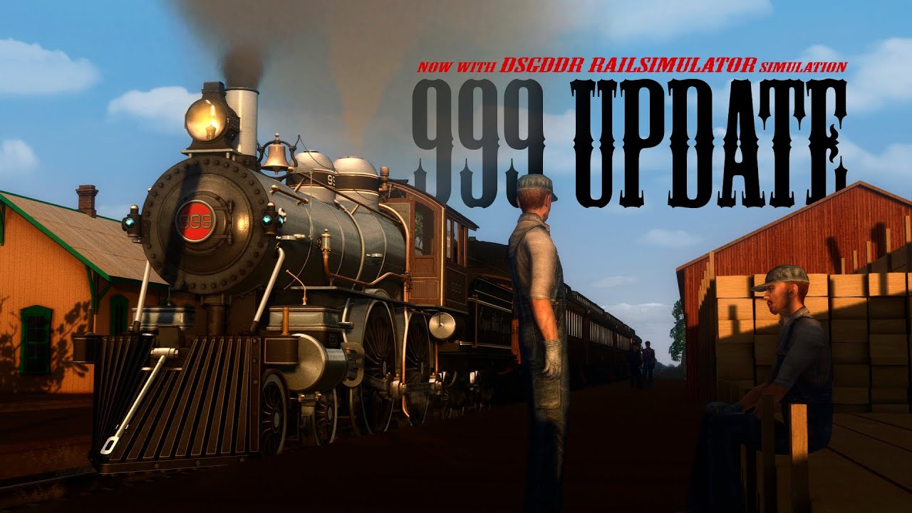 TS Classic: [UPDATE01] - No.999 Update (DSGDDR RailSimulator) - YouTube