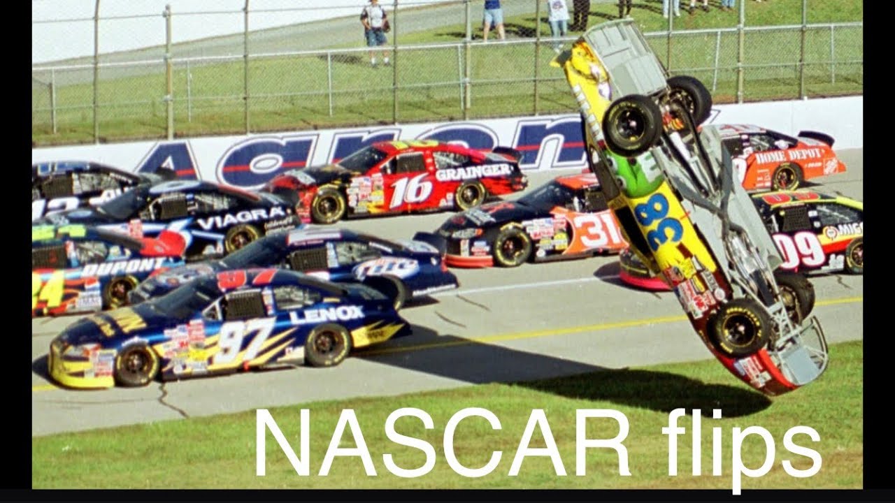 NASCAR’s greatest airborne crashes - YouTube
