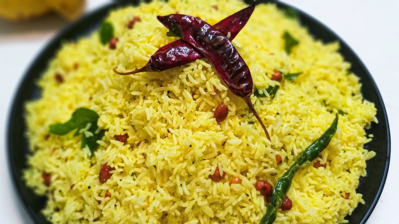 దబ్బకాయ పులిహోర /Dabbakaya pulihora in telugu | Citron fruit rice in ...