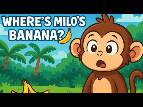 Where Are Milo’s Bananas? | Relaxing Storytime for Children 🙊 - YouTube