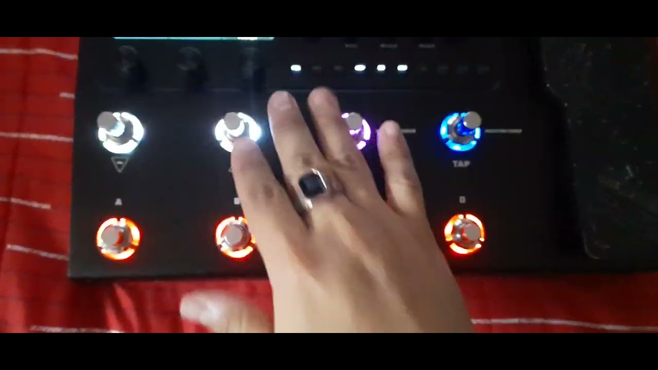 Valeton GP200 2024 pantalla, pedales y footswitch 🤘🏼 ️ - YouTube