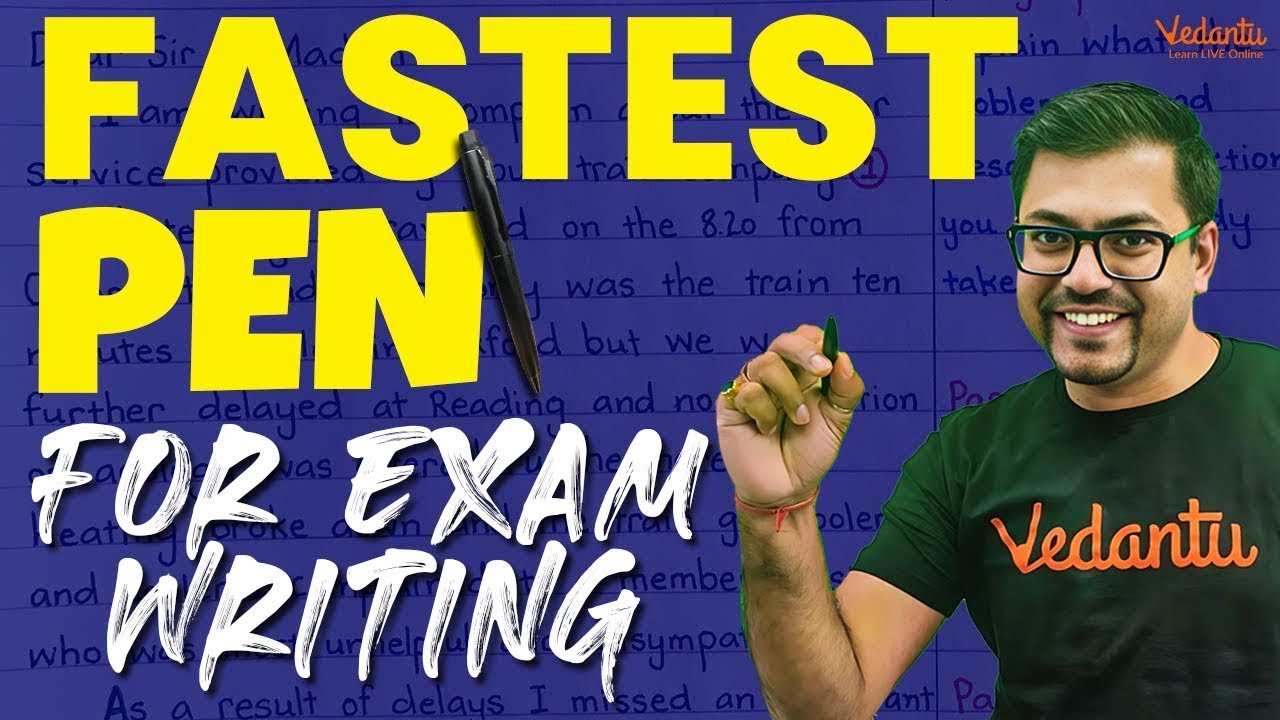 Improve Handwriting Speed with the Fastest Pen for Exams | Harsh Priyam ...