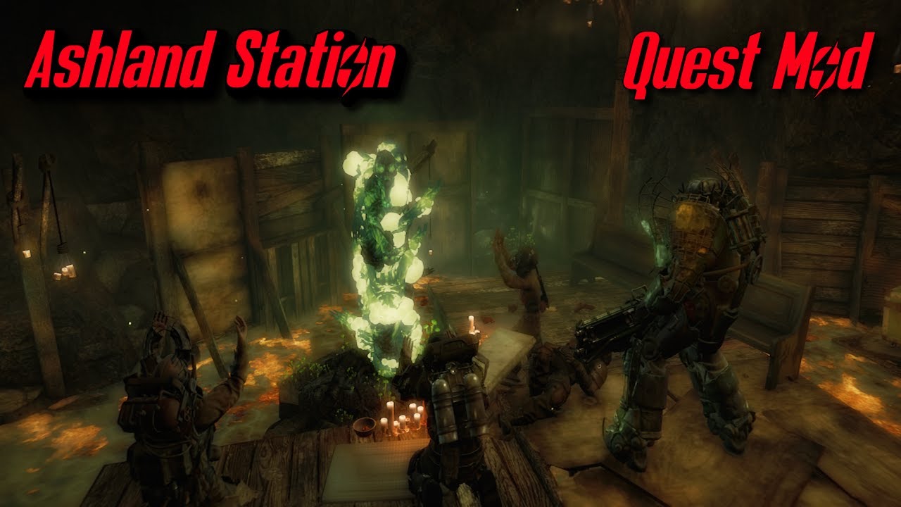 Ashland Station - Quest-Dungeon-Settlement | Fallout 4 Modded | Full ...