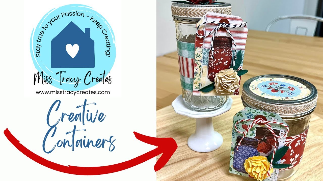 Repurposed Canning Jars (Craft Tutorial) - YouTube