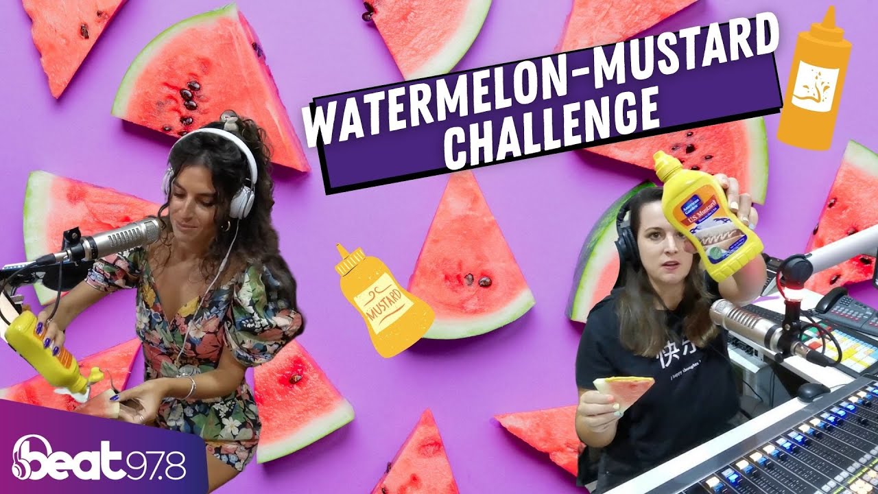 Watermelon Mustard Challenge - YouTube