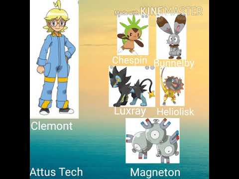 All of Clemont's Pokemon - YouTube