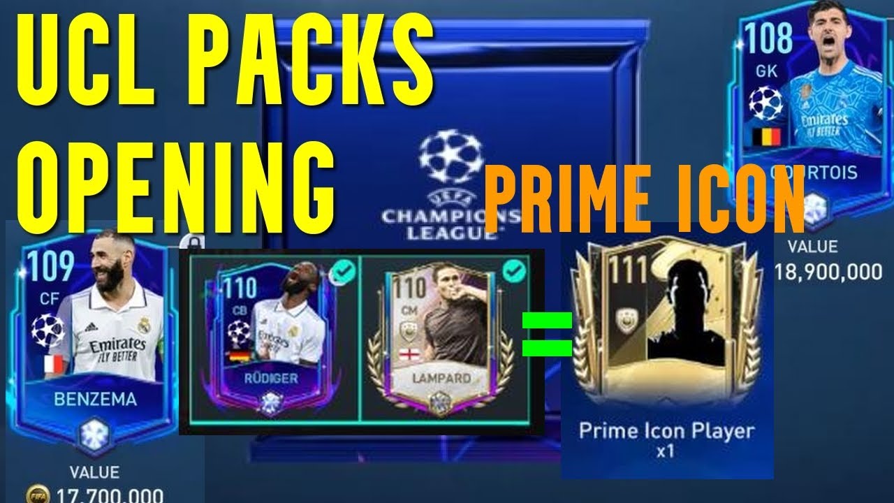 Fifa Mobile - UCL Prime Icon and Packs Openings (Hit 1.5 billion coins ...