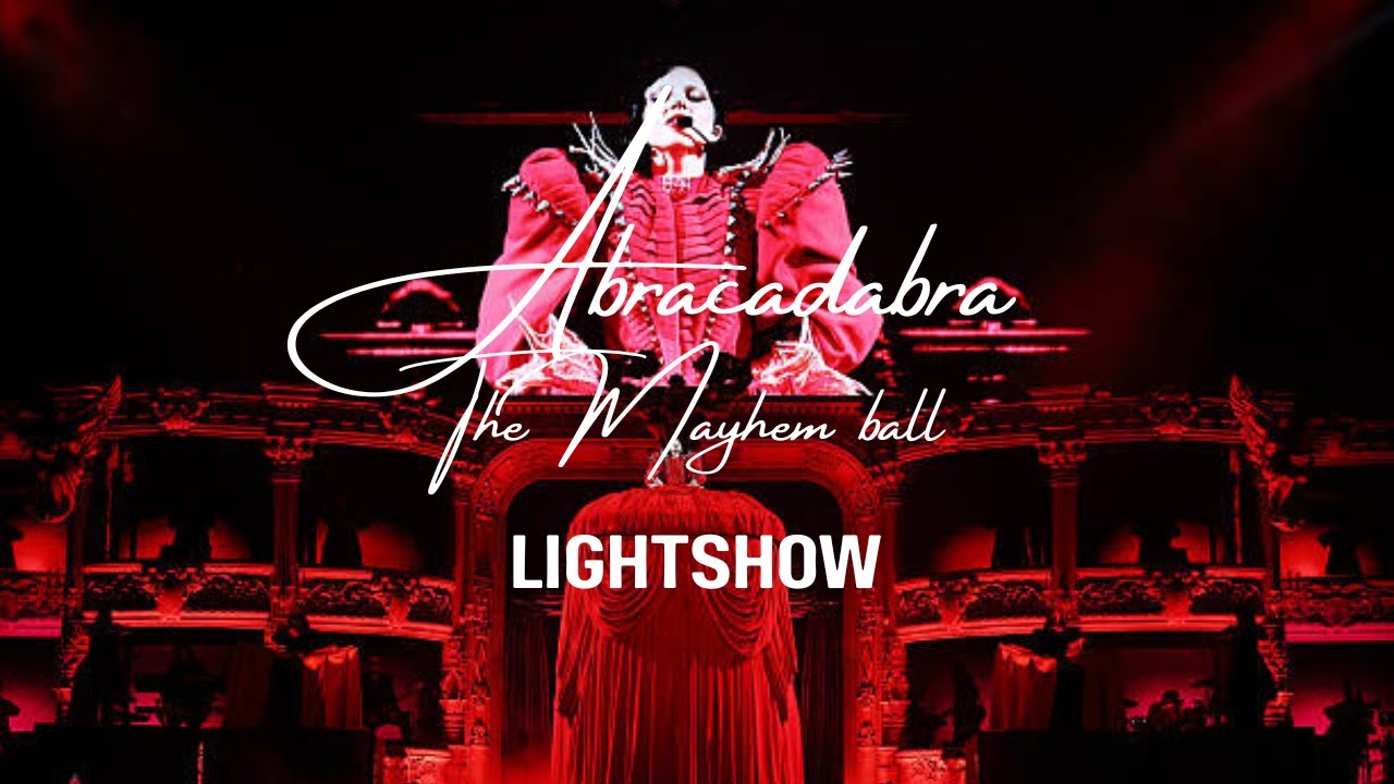 Abracadabra – Lady Gaga | Light Show (Mayhem Ball Tour) - YouTube