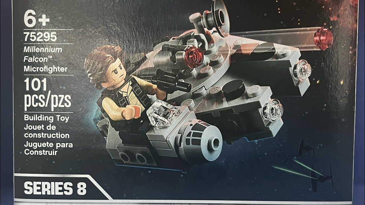 Lego Star Wars set 75295 Millennium falcon micro fighter series 8 ...