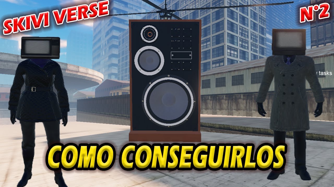 DESBLOQUEAMOS A TV MAN, TV WOMAN y PARLANTE HELICÓPTERO - [ALPHA ...