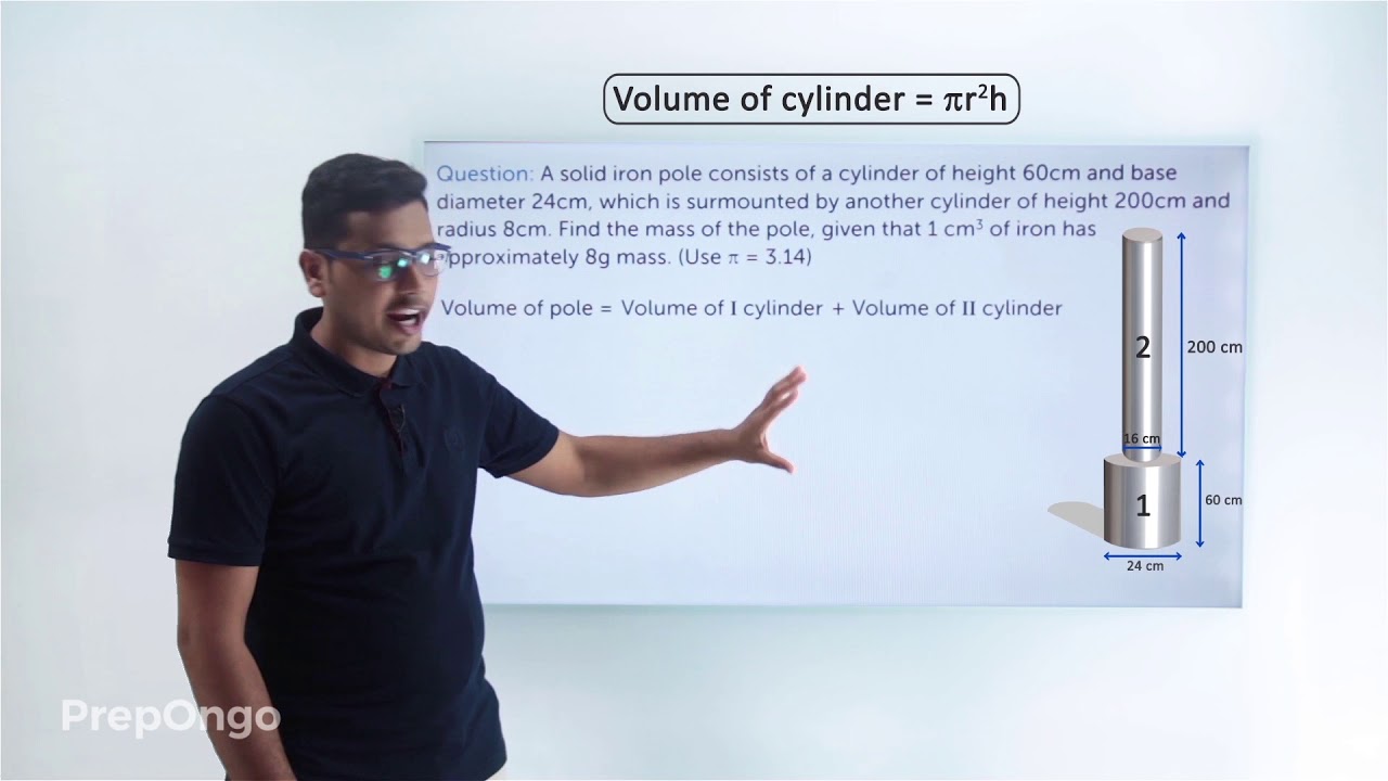 Volume of Combinations of Solids - Example 3 - YouTube