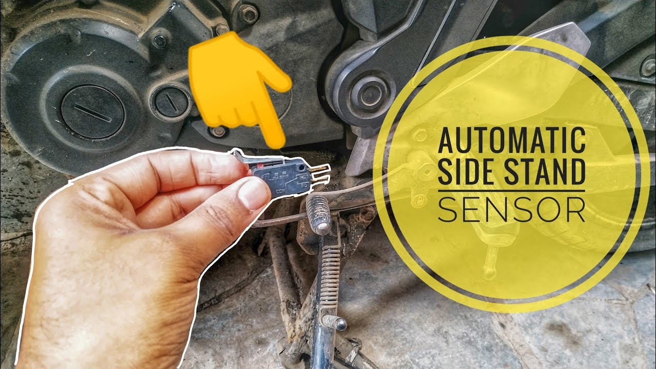 Automatic Side Stand Sensor || Yamaha fz s bike || modification || by ...