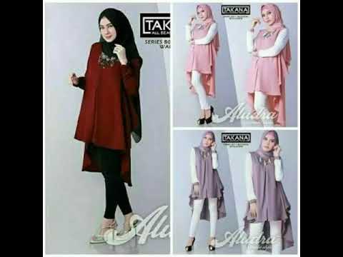 Trend Atasan Baju Tunik Lebaran Modis Terharu 2018