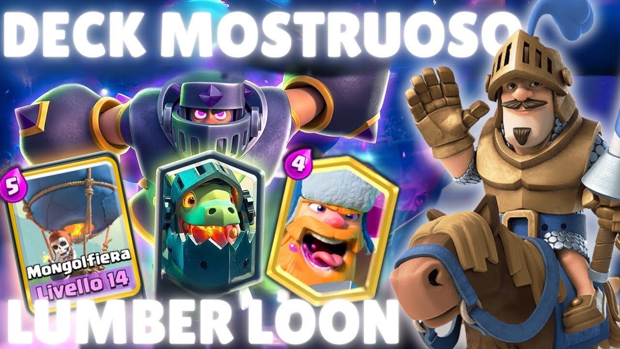 DECK PIÙ FORTE DEL 2025 - LUMBER LOON! SI RITORNA SU CLASHINO! | CLASH ...