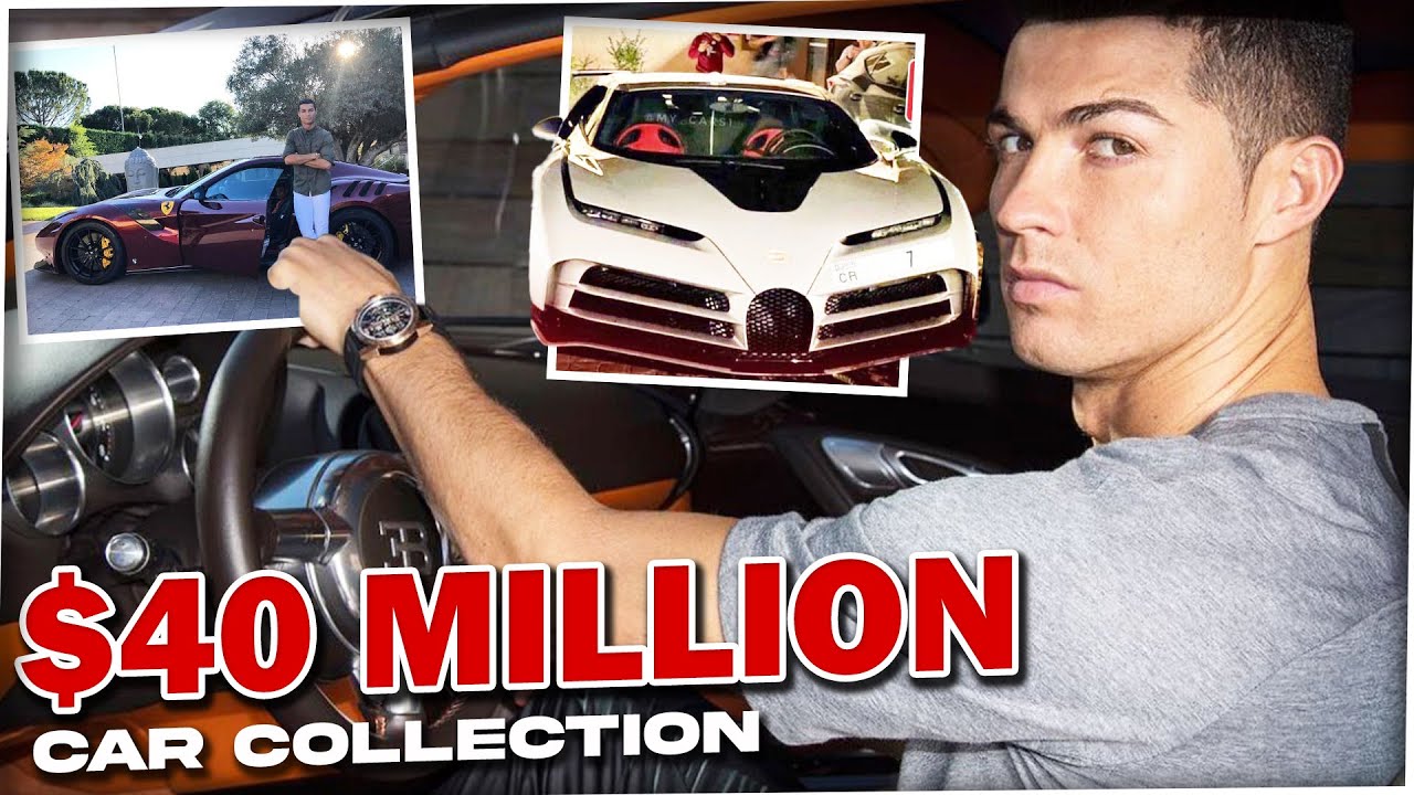 Cristiano Ronaldo's Insane super cars collection ($40 million +) - YouTube