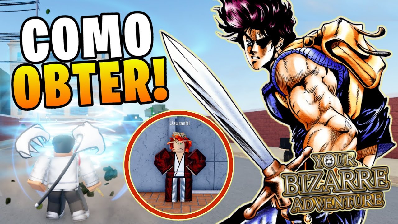 COMO CONSEGUIR o ESTILO de ESPADA PLUCK no YOUR BIZARRE ADVENTURE (YBA ...