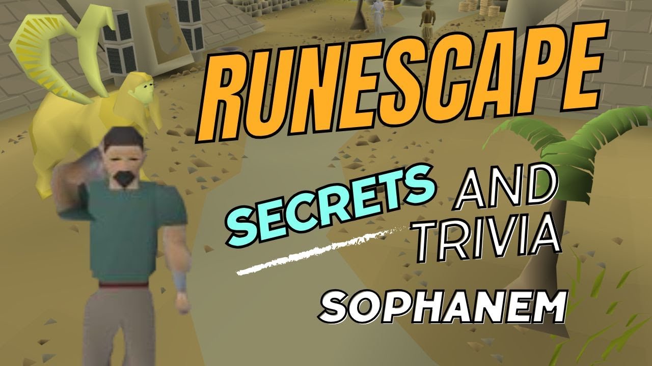 The PLOT HOLE In Old School Runescape's Quest - Sophanem Secrets - YouTube