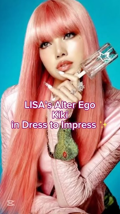 Lisa’s Alter Ego Kiki in Dress to Impress #lisa #blackpink #alterego # ...