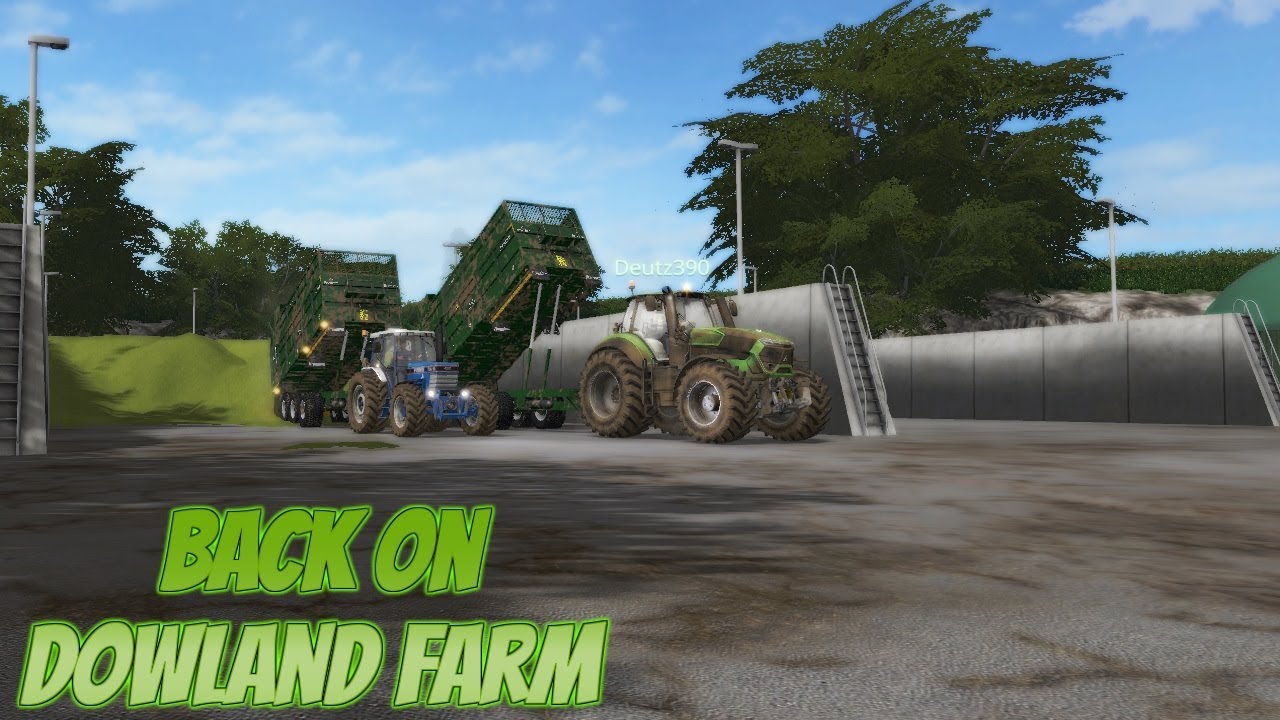 fs17 silage on open server - YouTube