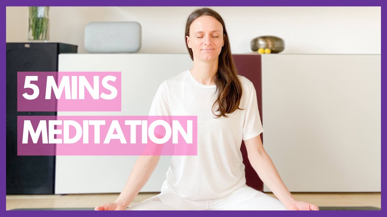 5mins Meditation For Beginners | EASY MEDITATION TO RELAX - YouTube