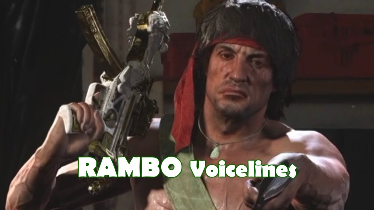 Call of Duty: Warzone - Operator "Rambo" Voicelines - YouTube
