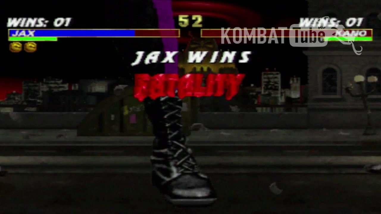 MK III Jax "Giant Stomp" Fatality - YouTube