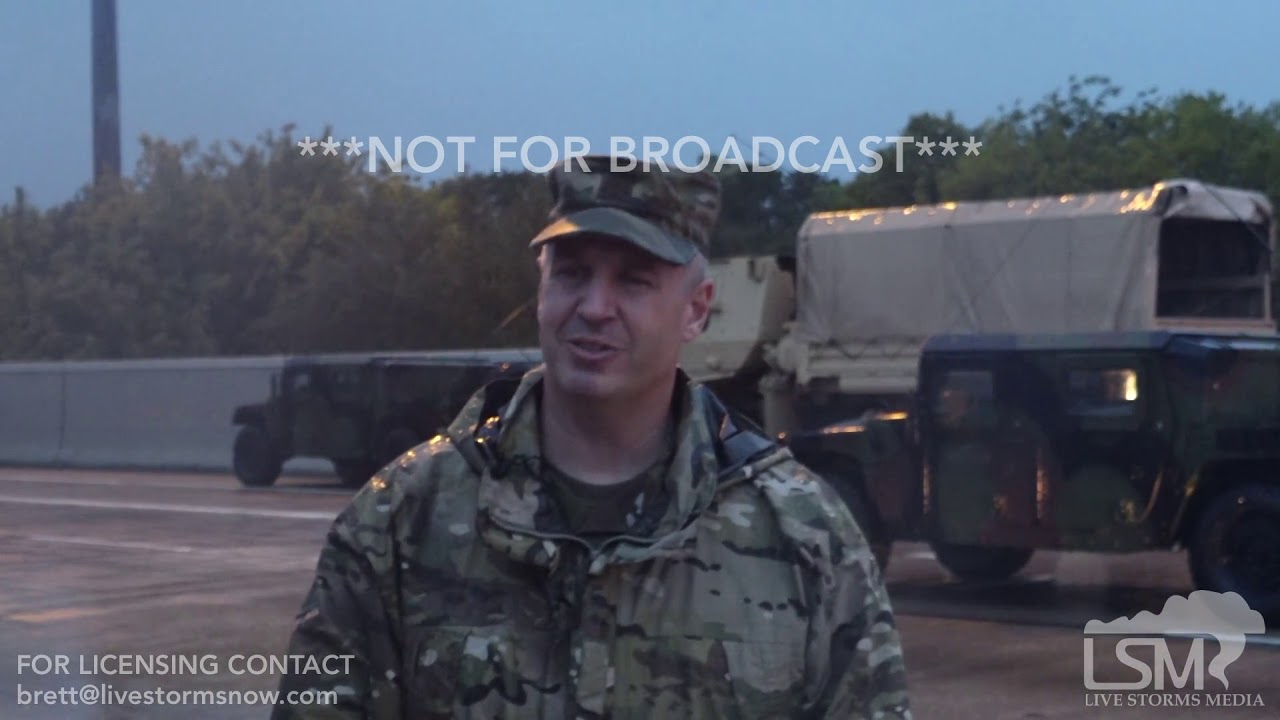 8 27 17 Houston, TX Interview With National Guard Public Affairs ...