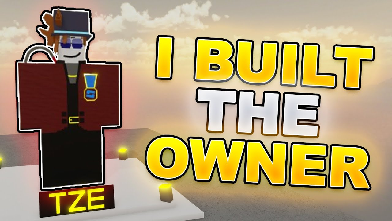 I Built THE OWNER OF JUJUTSU SHENANIGANS In Jujutsu Shenanigans ...