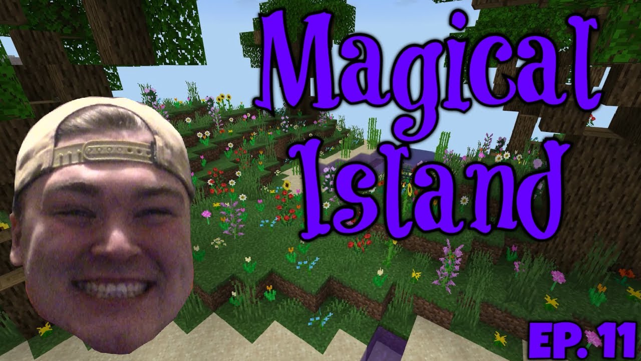 Discovering a MAGICAL ISLAND!! (Minecraft) - YouTube