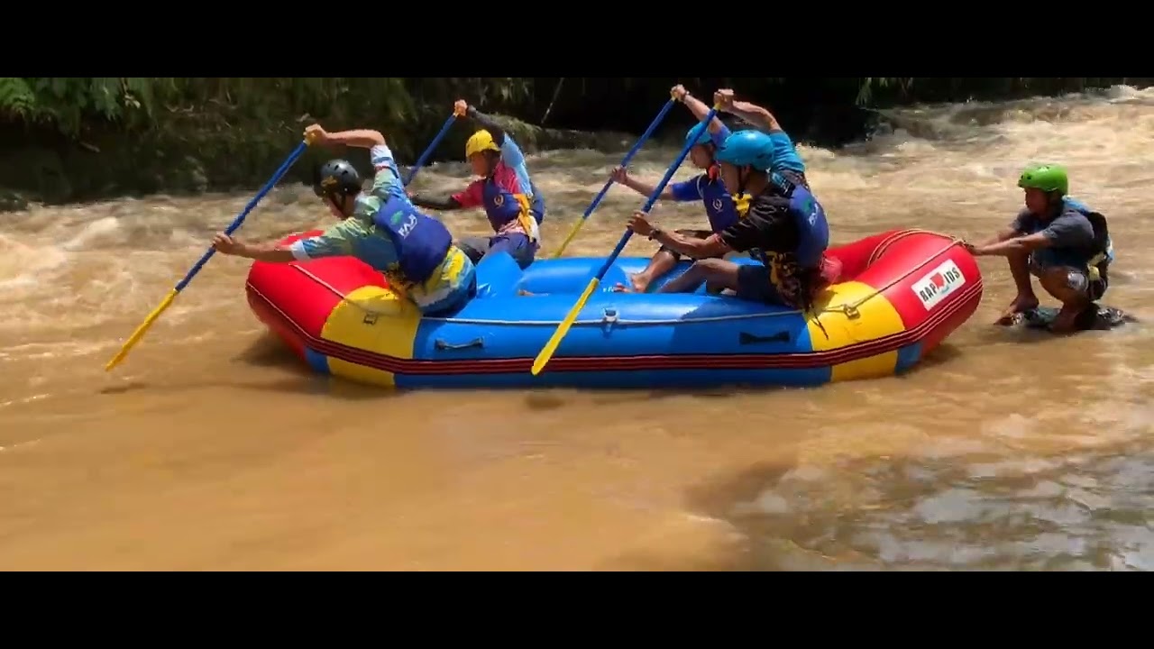 REVIEW LATIHAN BERSAMA [DOWN RIVER RACE - YouTube