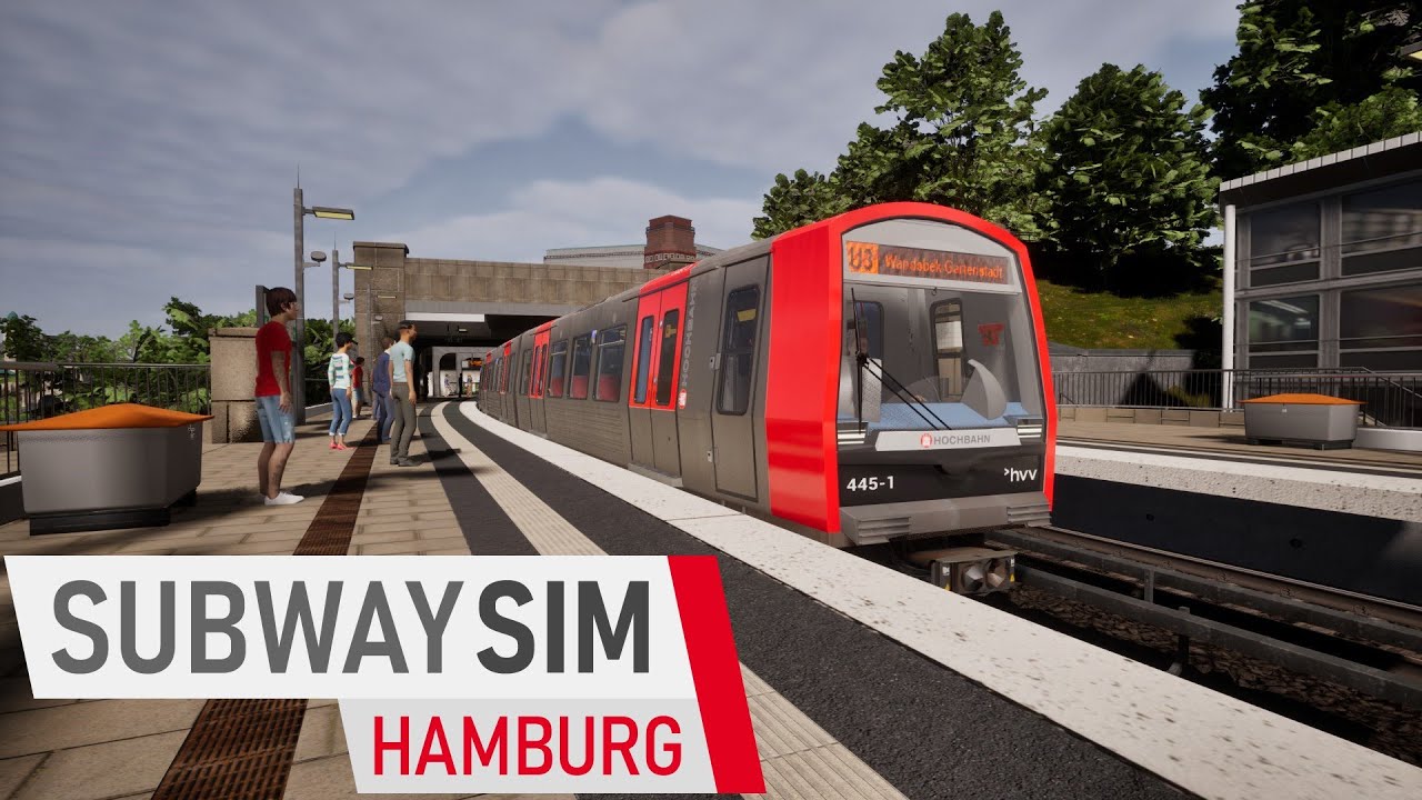 Subway Sim Hamburg Die wohl schönste U bahn Simulation! - YouTube