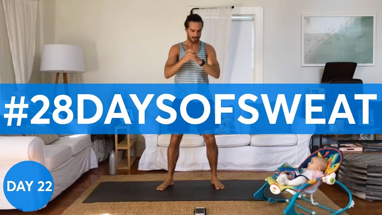 Day 22 #28DAYSOFSWEAT | The Body Coach TV - YouTube