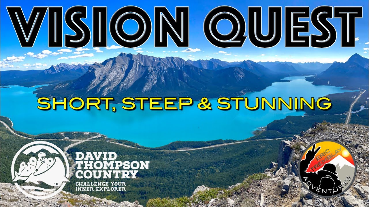 Challenging hike up Vision Quest in David Thompson Country, Alberta ...