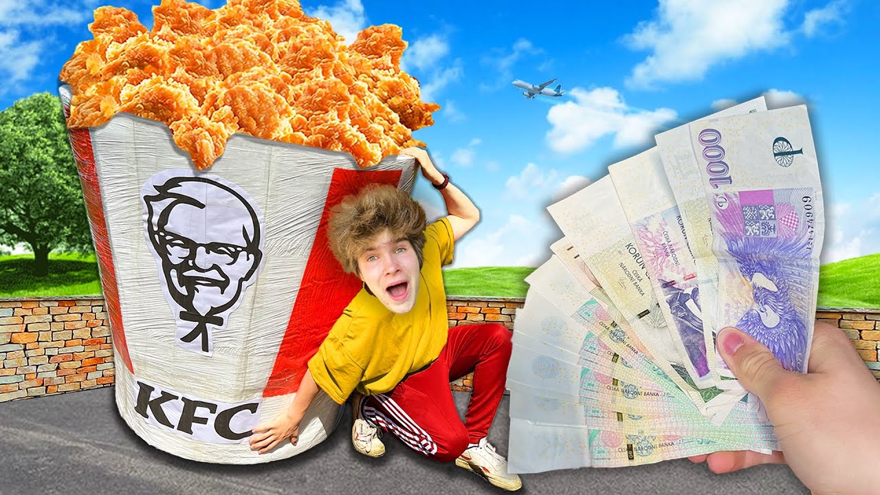 Kolik stál Největší KFC Kyblík na Světě? - YouTube