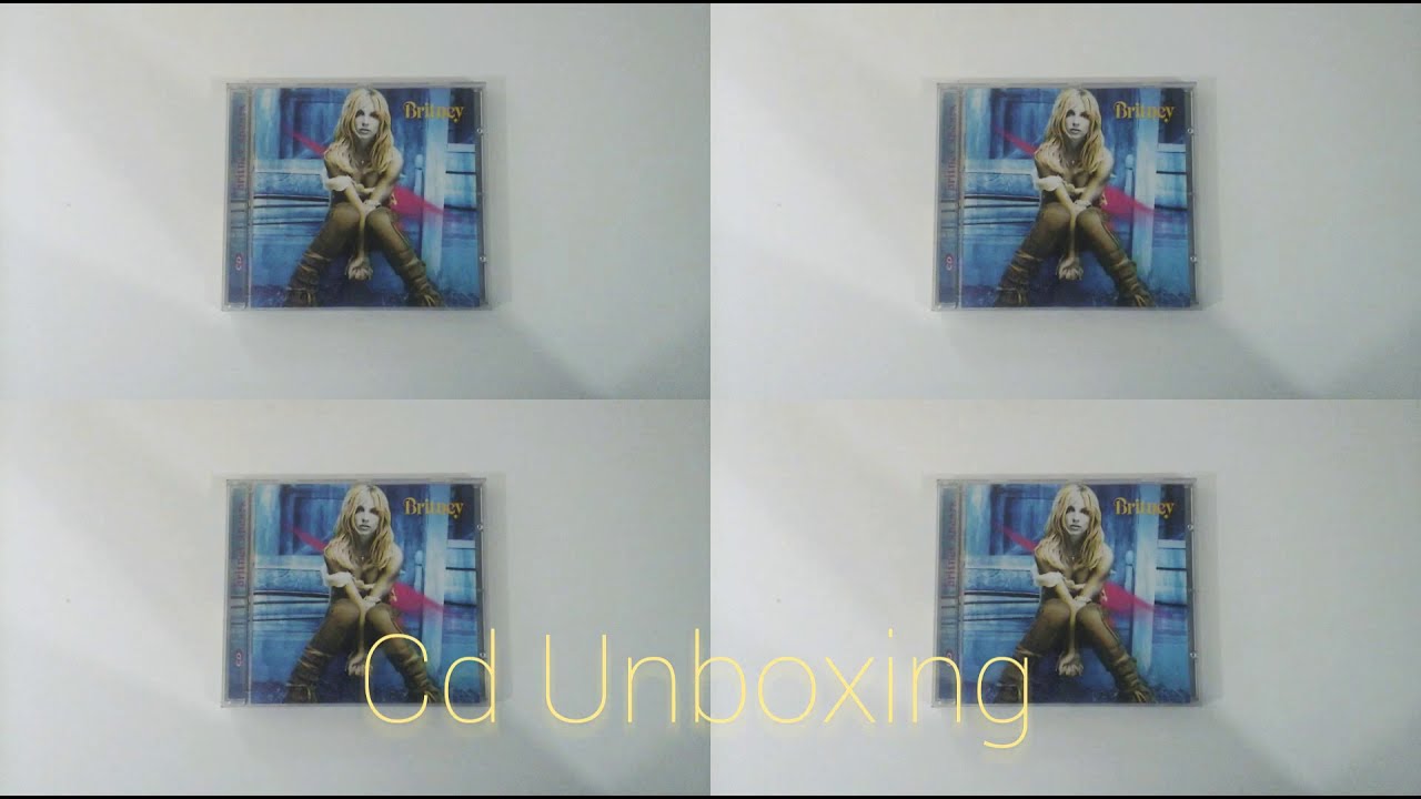 Cd Unboxing | Britney(2001) - Britney Spears - YouTube