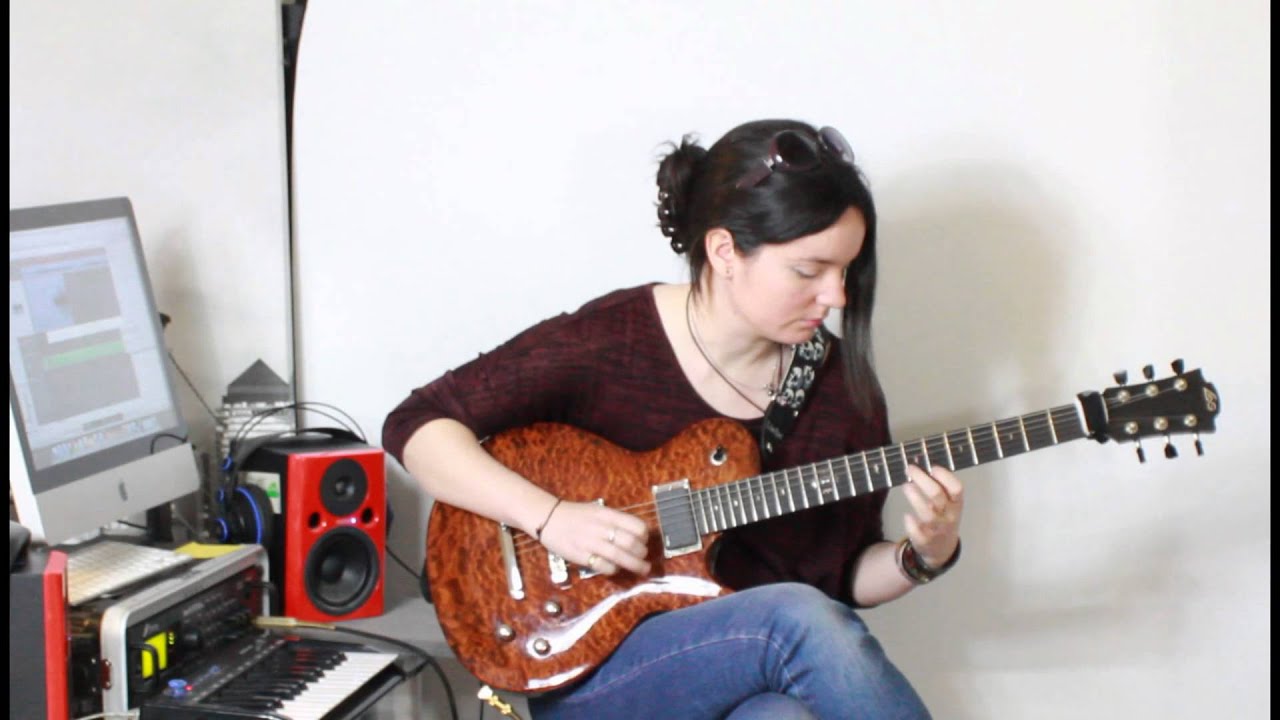 Cool & Modern Jazz lick for Guitar : Jesse Van Ruller style - YouTube