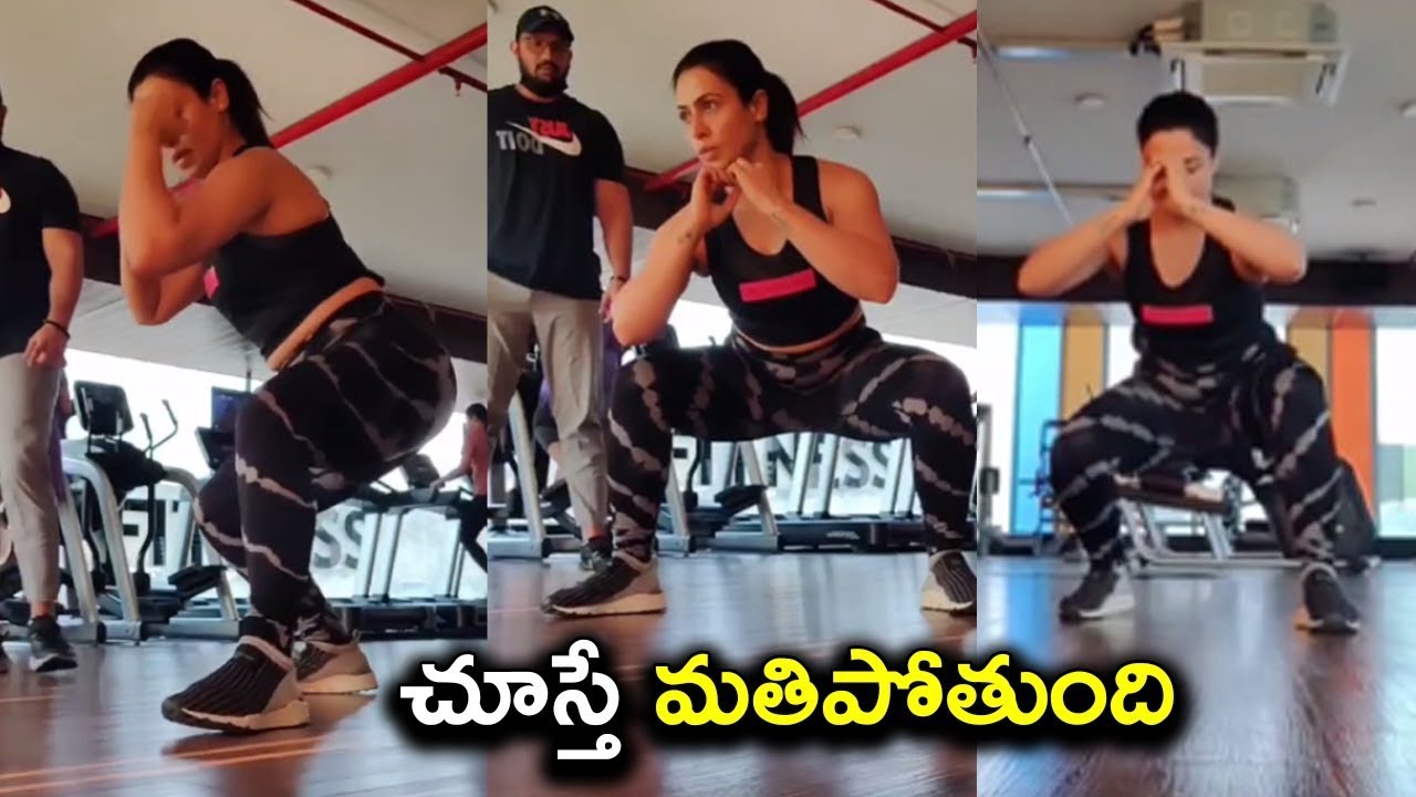 Actress Nandhini Roy Latest GYM Workout Video | Nandhini Roy | Filmy ...
