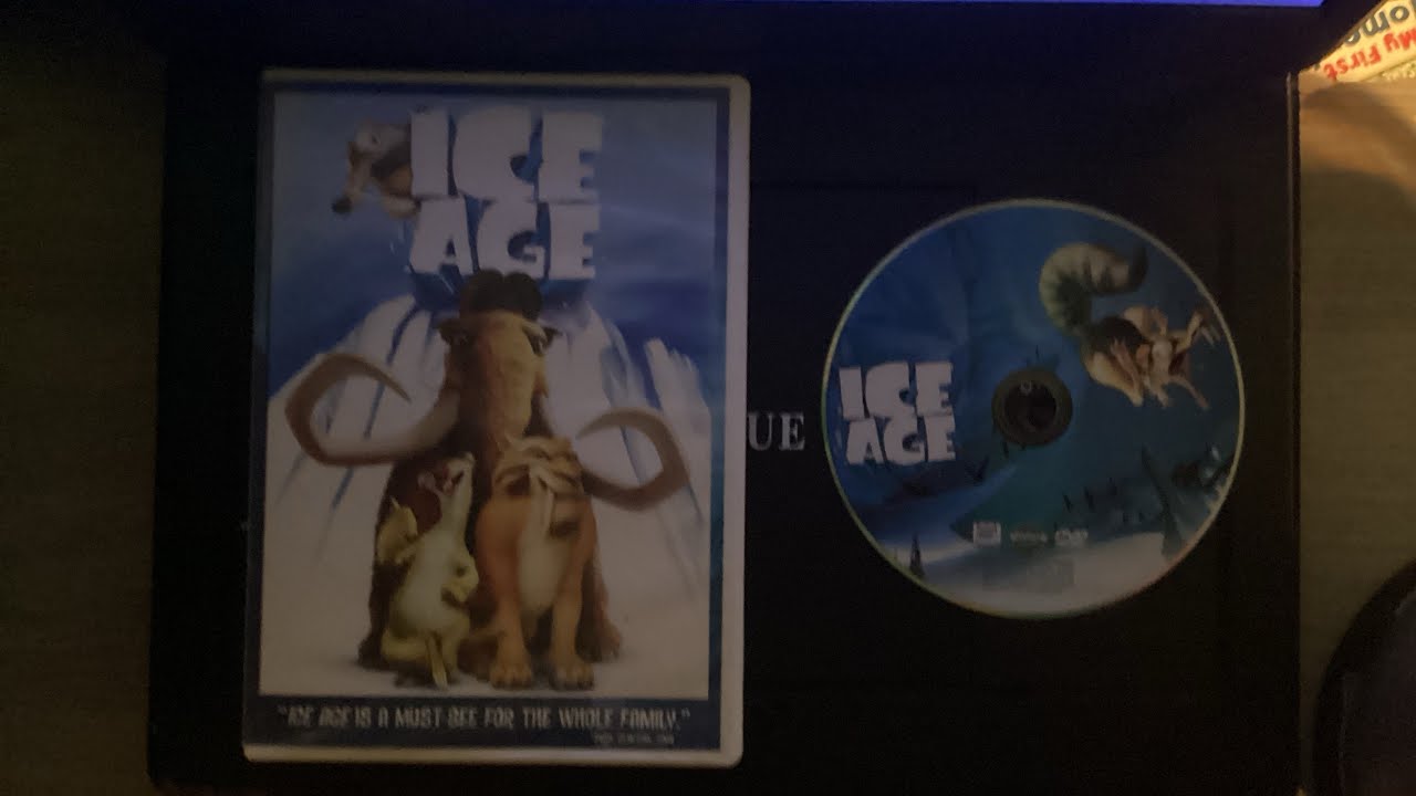 Opening To Ice Age 2002 DVD (2005 Reprint) (Fullscreen Option) - YouTube
