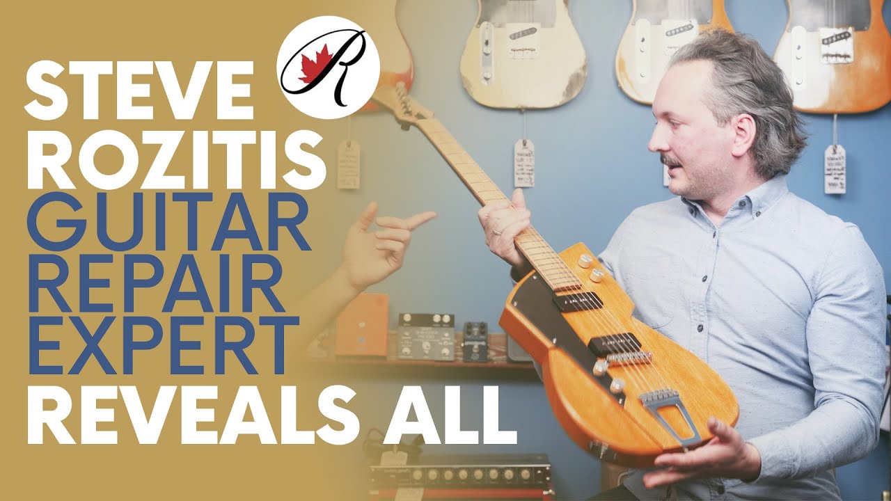 TONE Master Steve Rozitis Reveals His Guitar Repair Secrets! - YouTube