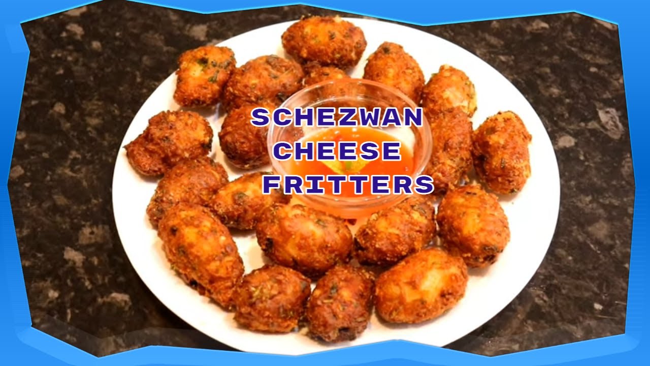 Schezwan Cheese Fritters Recipe | @EktasKitchen - YouTube