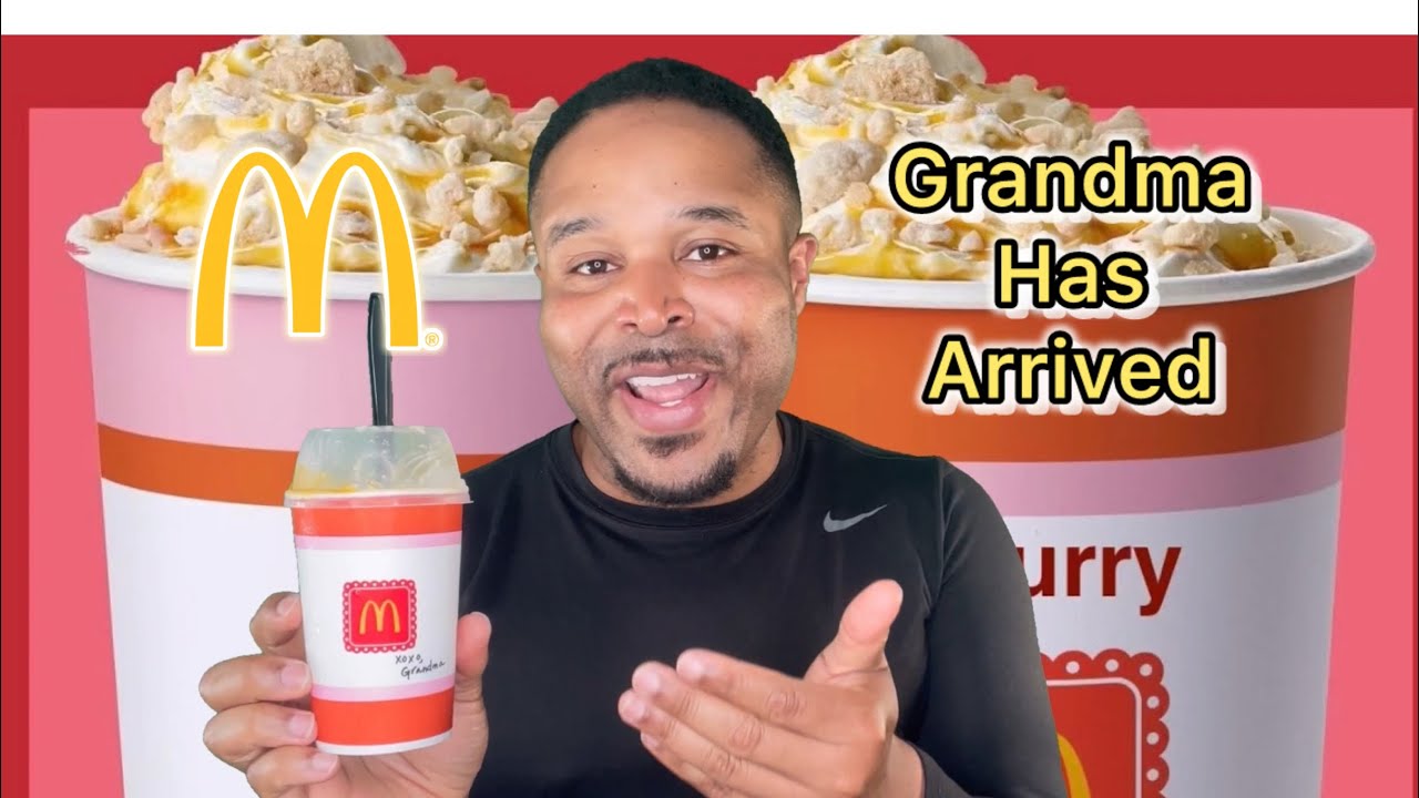 McDonald’s LIMITED TIME Grandma McFlurry Review! | Kevin Craven - YouTube