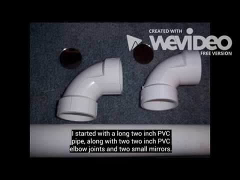 PVC periscope - YouTube