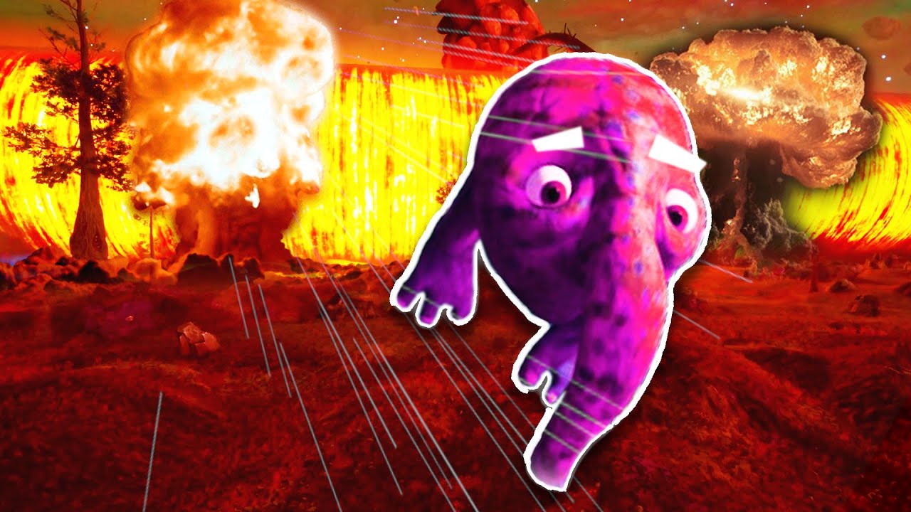 I EVOLVE Into ULTRA-POWERFUL Alien To Survive Volcano TSUNAMI - The ...