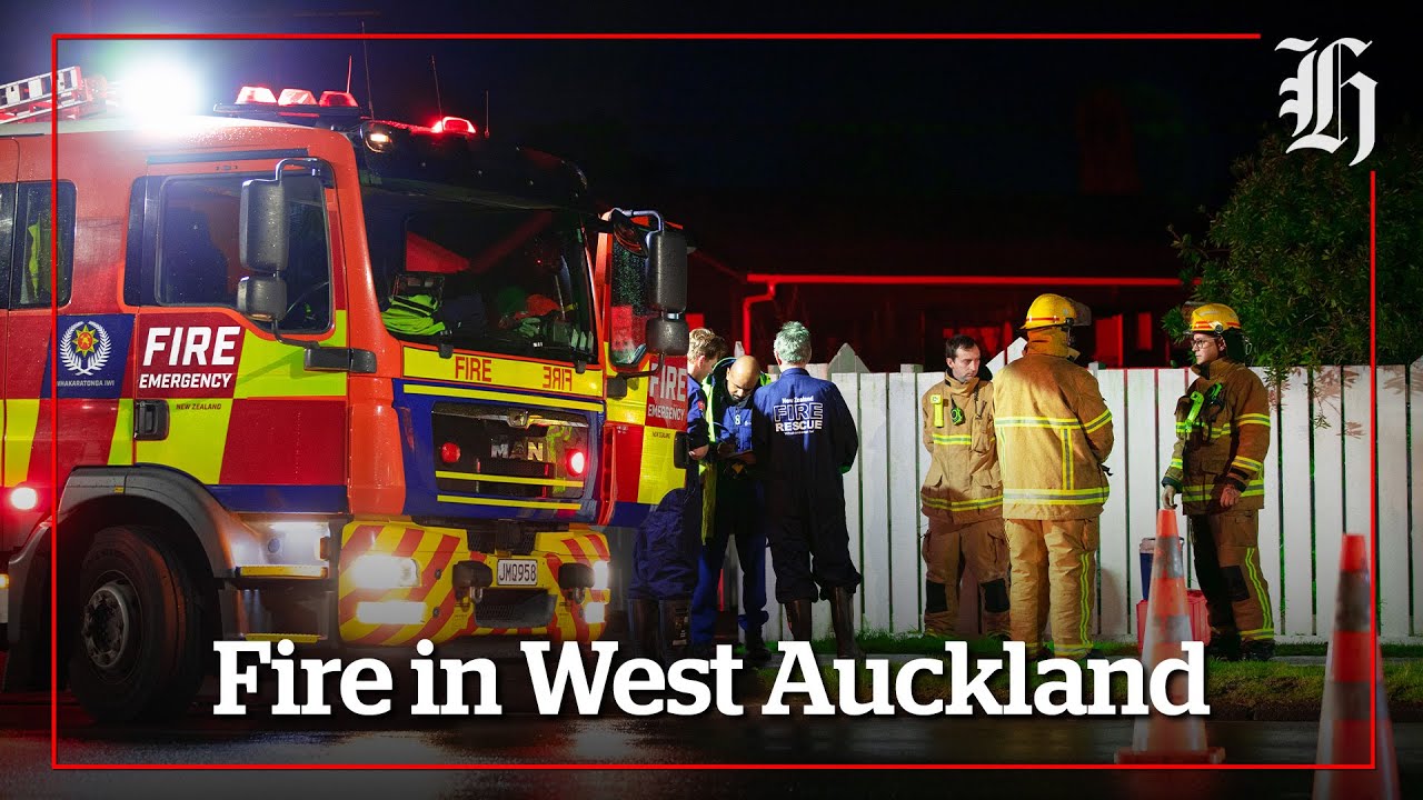 Fire in West Auckland | nzherald.co.nz - YouTube