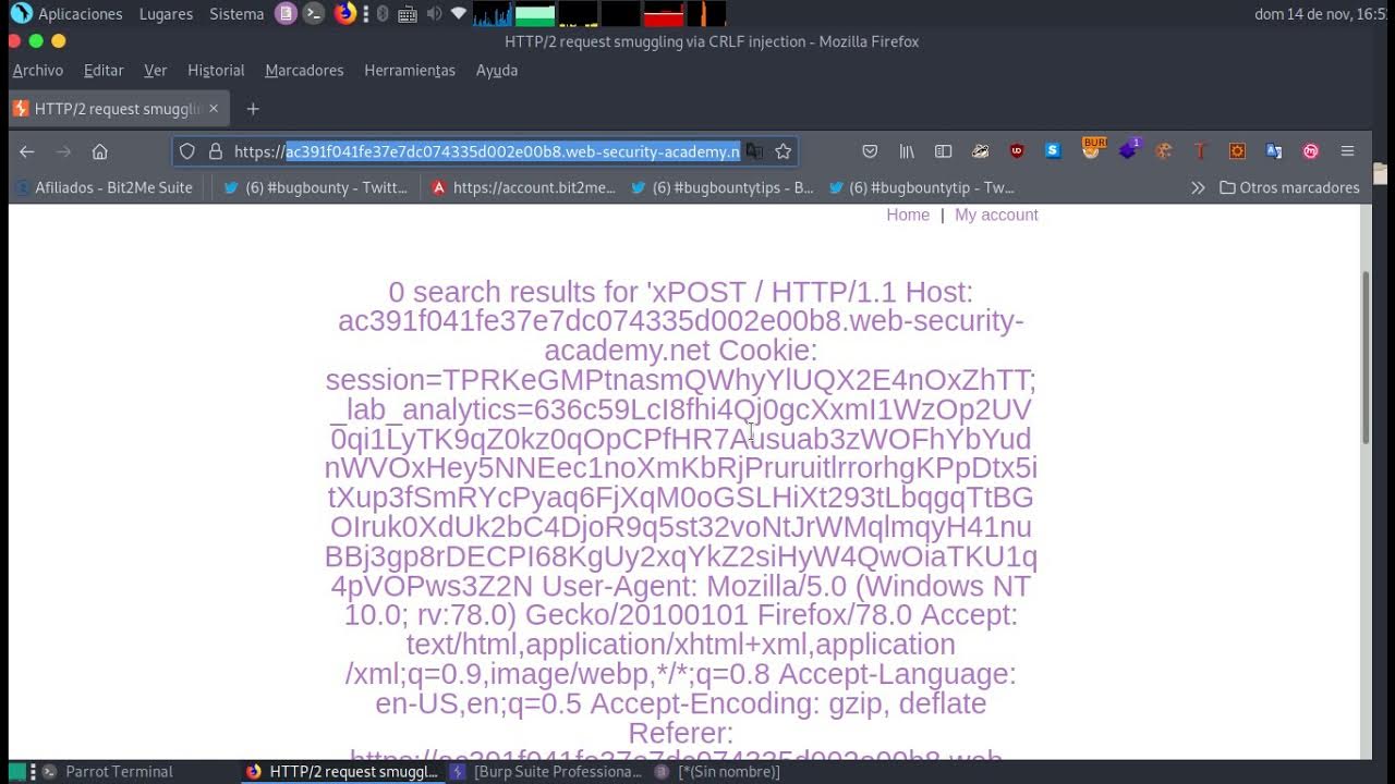 HTTP/2 request smuggling via CRLF injection - YouTube